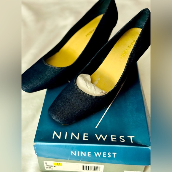 Nine West | Shoes | Nine West Navy Womens Heels | Poshmark